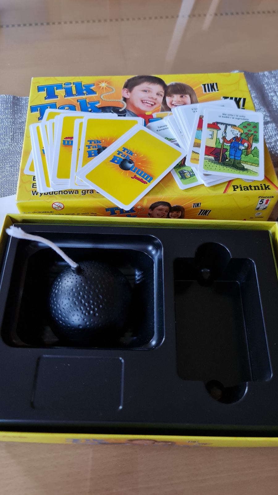 Družabna igra Tik tak boom Junior, kot nova
