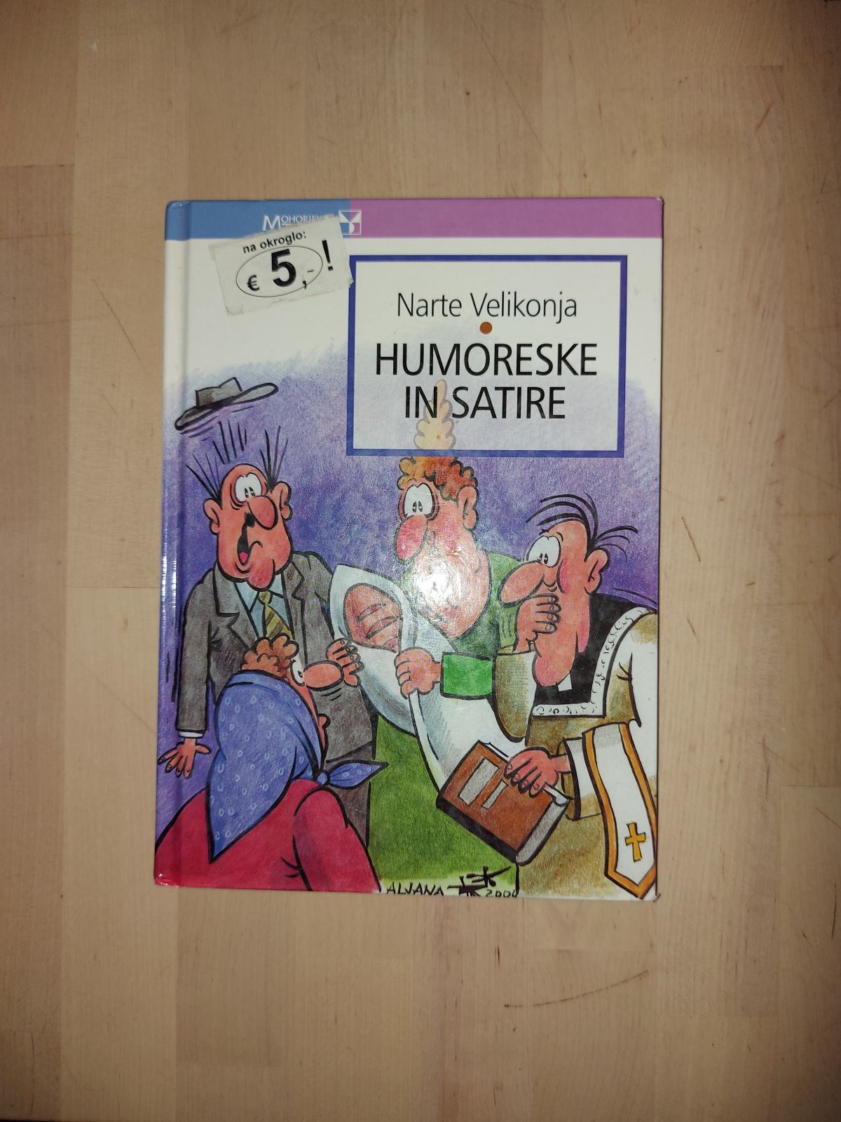 HUMORESKE IN SATIRE - NARTE VELIKONJA