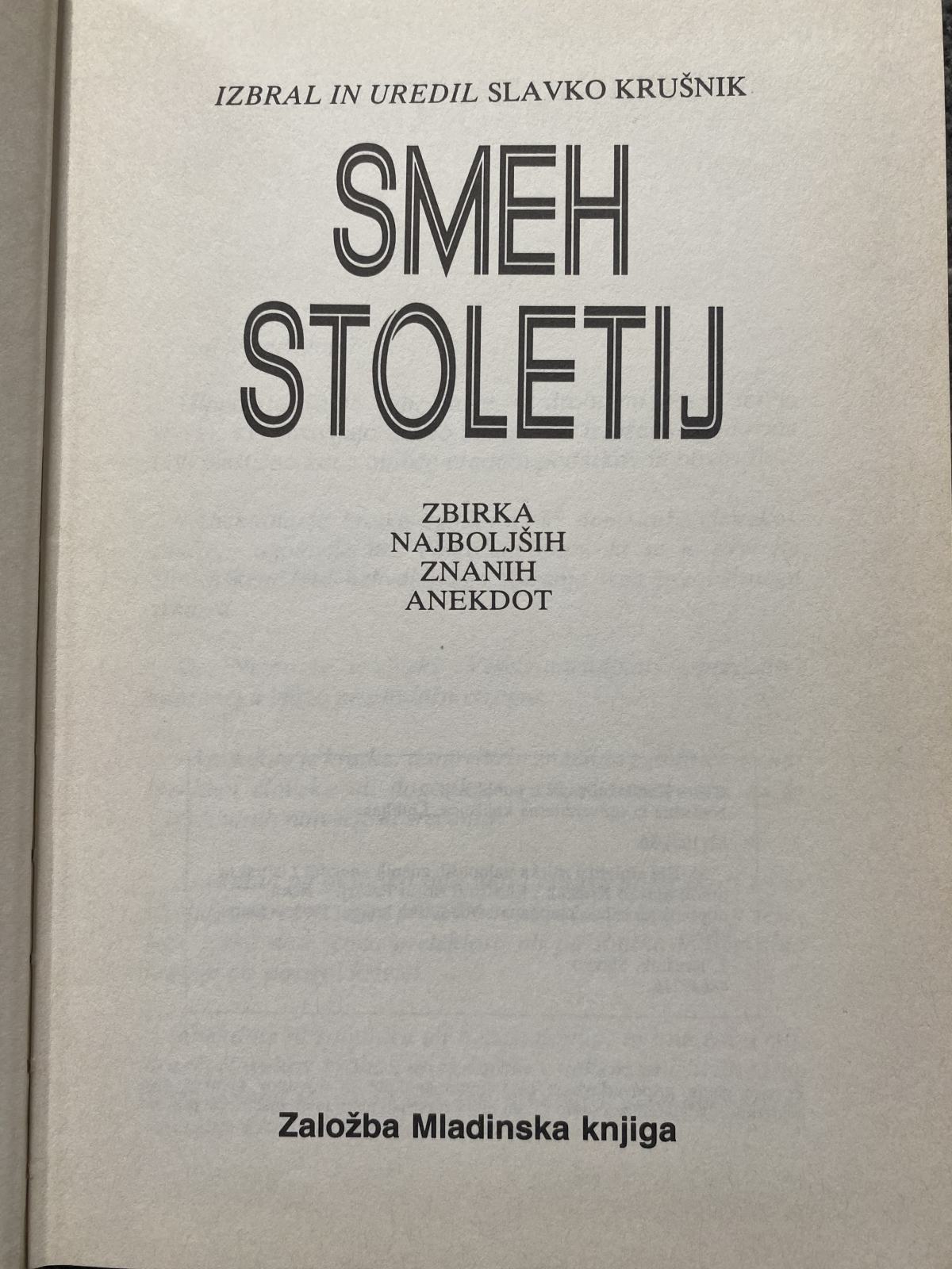 Smeh stoletij