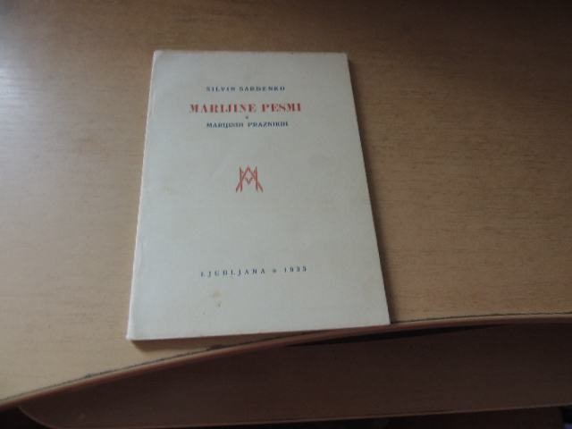 MARIJINE PESMI V MARIJINIH PRAZNIKIG S. SARDENKO SALEZIJANSKA TISKARNA