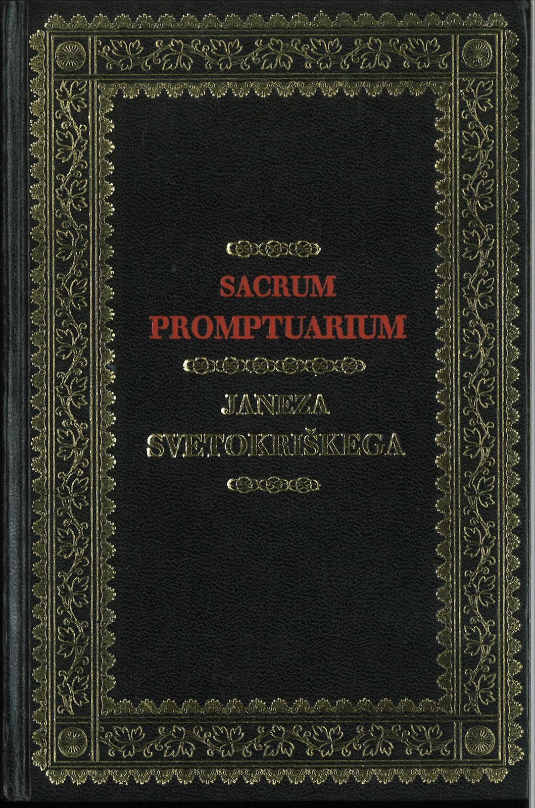 Sacrum promptuarium Janeza Svetokriškega