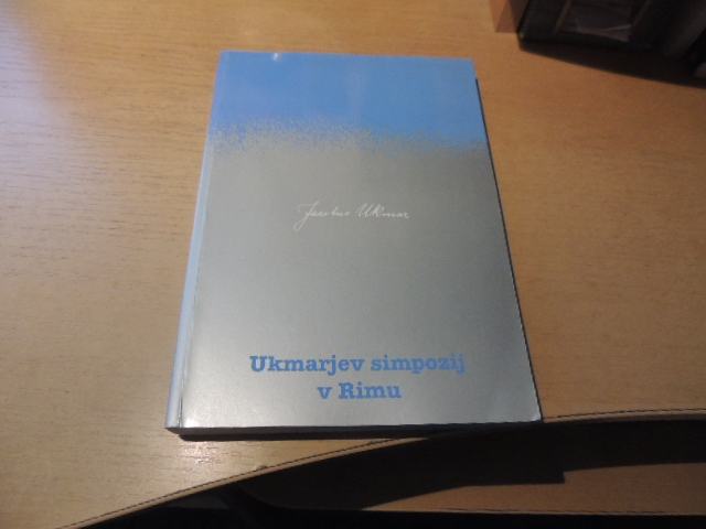 UKMARJEV SIMPOZIJ V RIMU E. ŠKULJ MOHORJEVA DRUŽBA 2006
