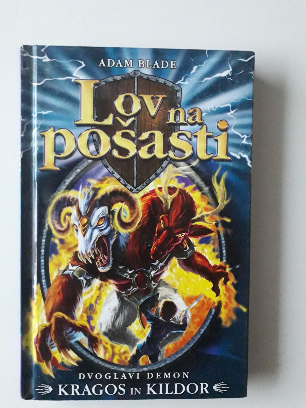 ADAM BLADE, LOV NA POŠASTI,DVOGLAVI DEMON KRAGOS IN KILDOR