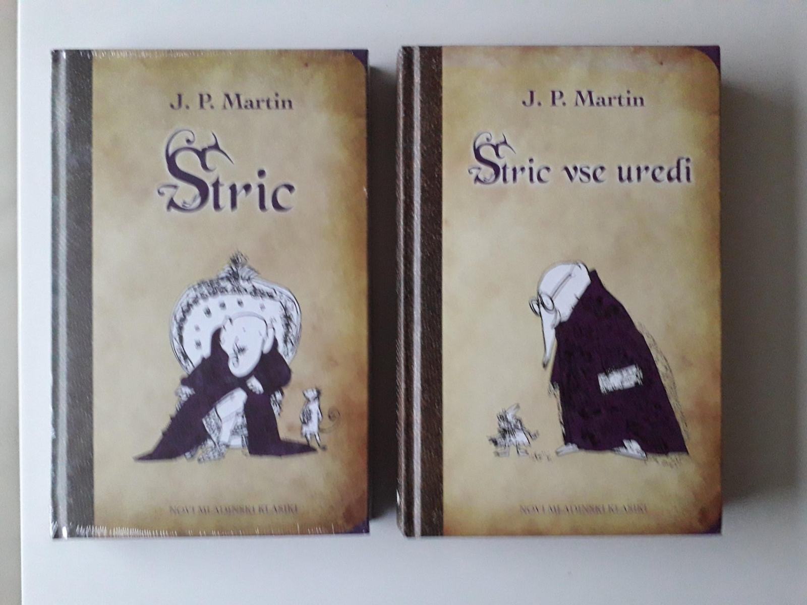 J.P.MARTIN, STRIC, STRIC VSE UREDI, 2 knjigi v kompletu
