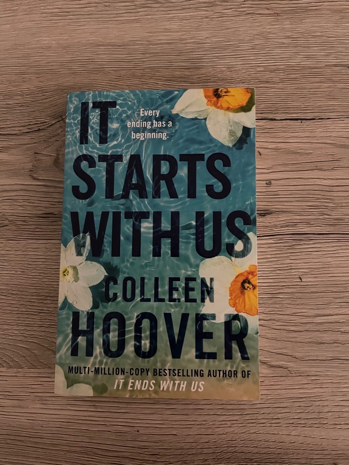 Knjiga “It starts with us” Colleen Hoover