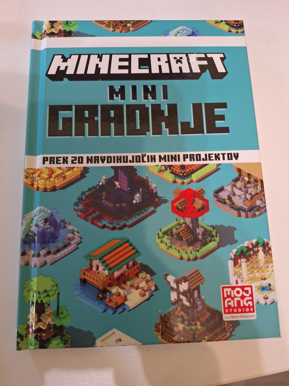 Knjiga MINECRAFT MINI GRADNJE - nova!