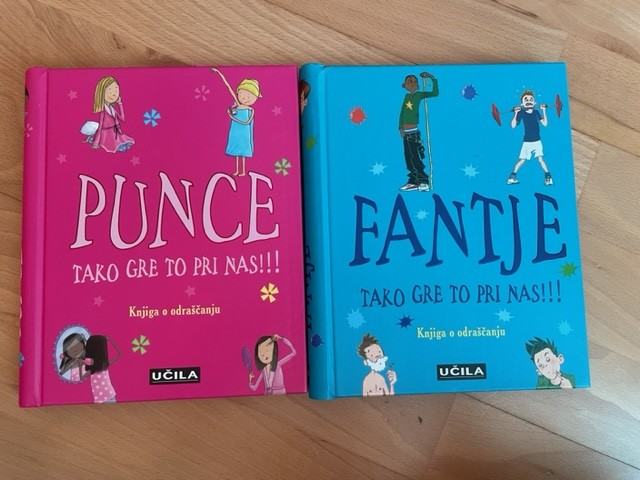 Knjigi punce, fantje