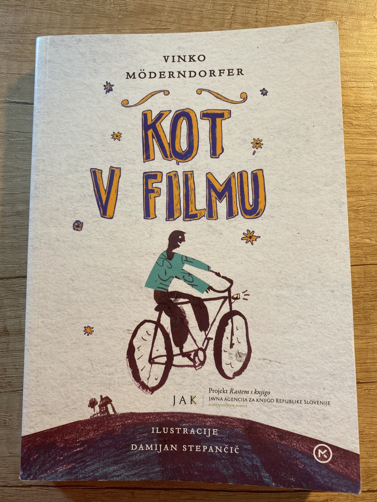 *KOT V FILMU, Vinko Möderndorfer - zabaven mladinski roman - kot NOV