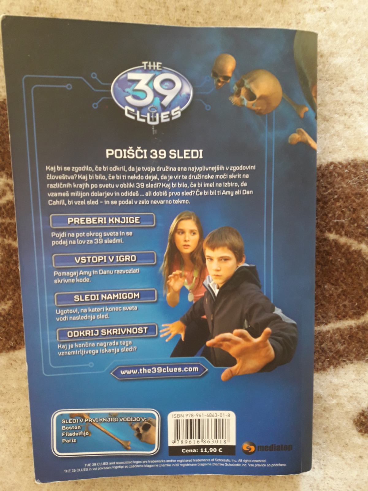 Labirint kosti, Rick Riordan
