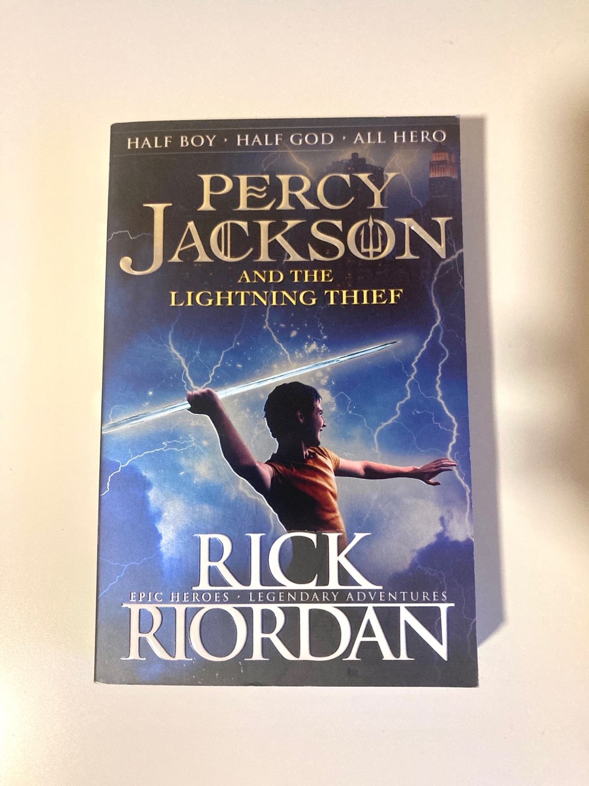 NOVA Percy Jackson and The Lightning thief - Rick Riordan