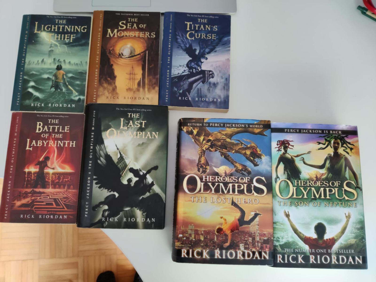 Percy Jackson and the Olympians Series (angleščina), Rick Riordan