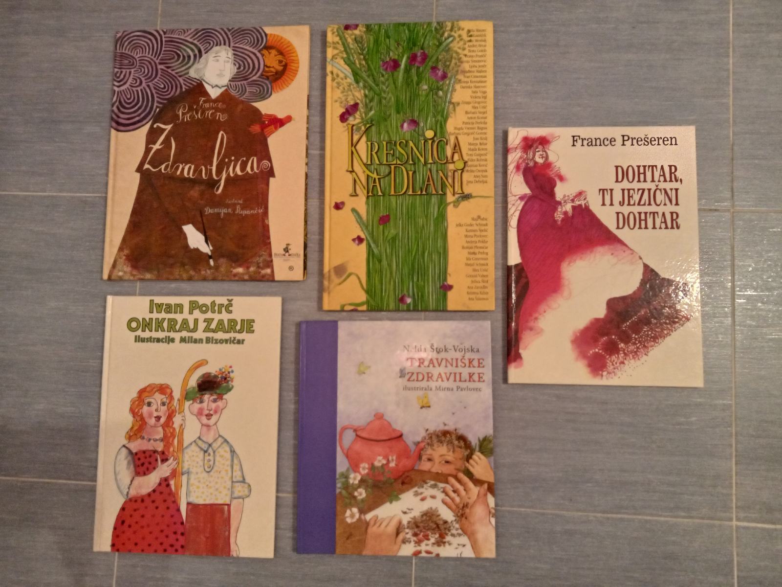 PREŠEREN, TRAVNIŠKE ZDRAVILKE, IVAN POTRČ, ANEJ SAM, NELDA ŠTOK