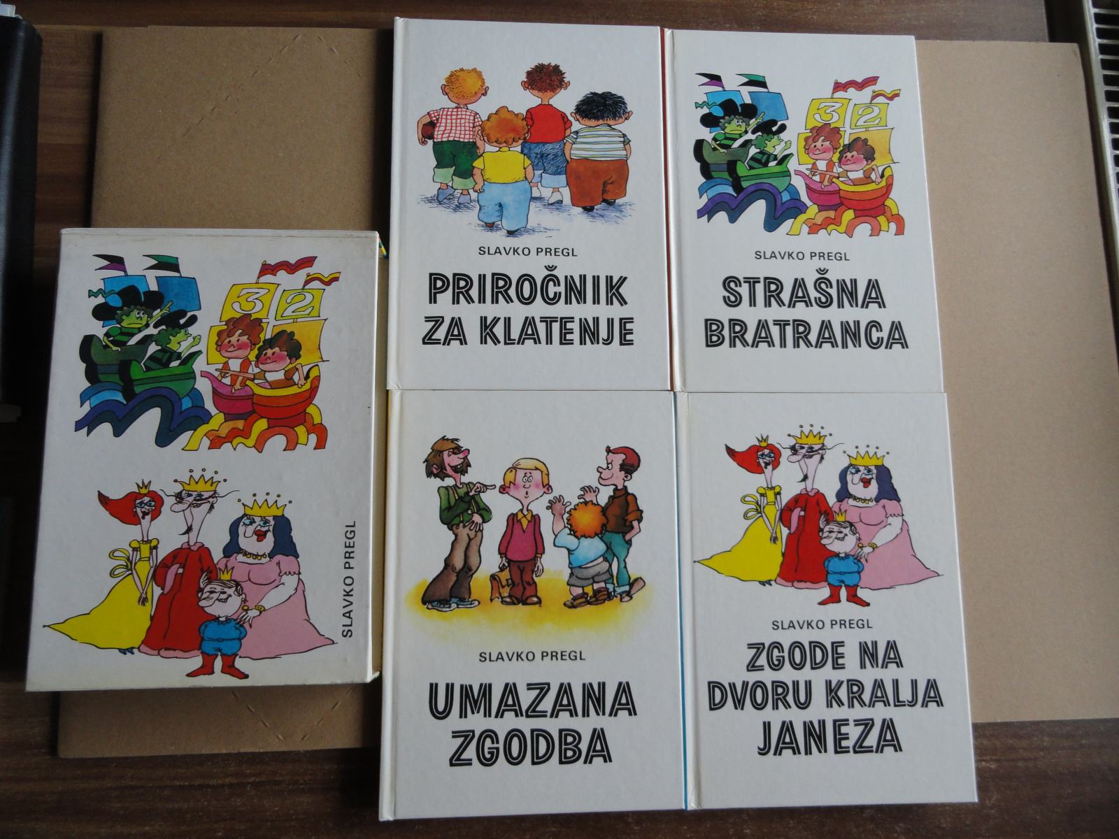 SLAVKO PREGL, KOMPLET 4 MLADINSKIH KNJIG