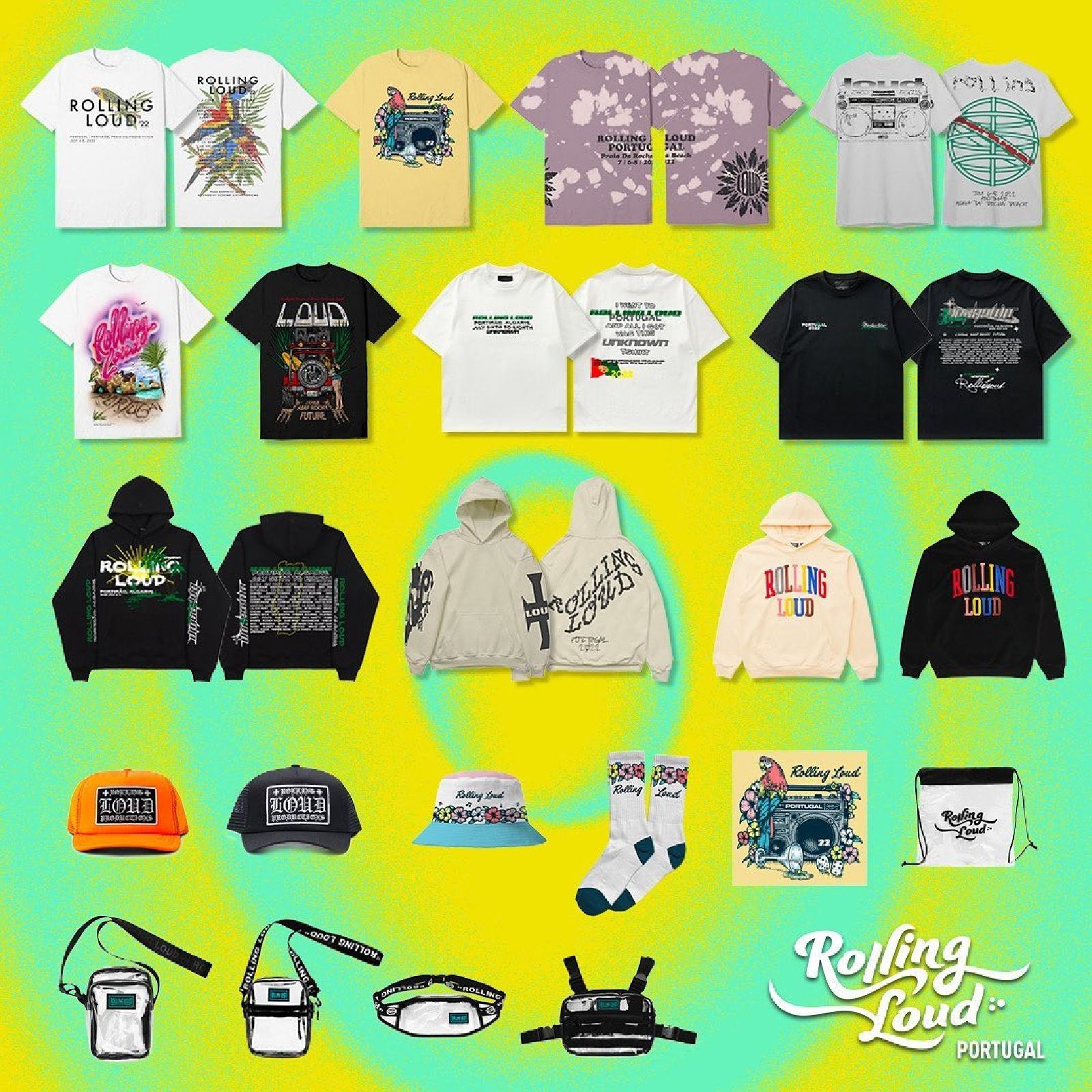 ROLLING LOUD 2022 PORTUGAL MERCH
