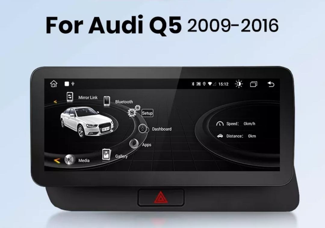 AUDI Q5 2009-2017 ORIGINAL ANDROID MULTIMEDIJA NAVIGACIJA GPS WIFI