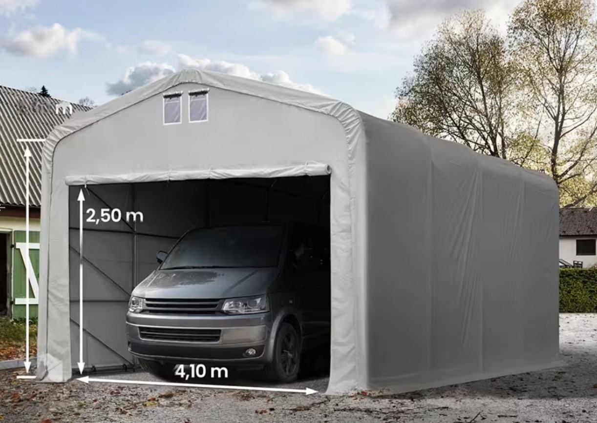 GARAŽNI MONTAŽNI ŠOTOR 5x8x3.5×2.6 PVC