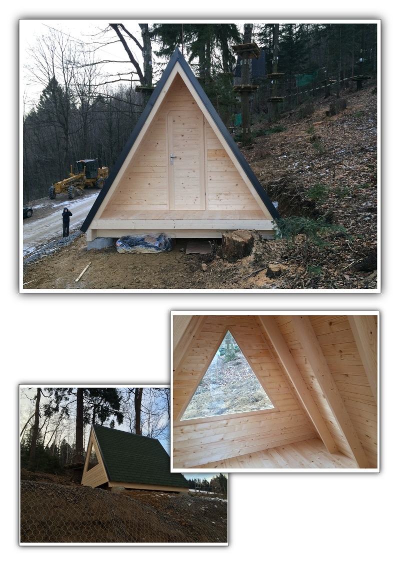 Glamping leseni objekti
