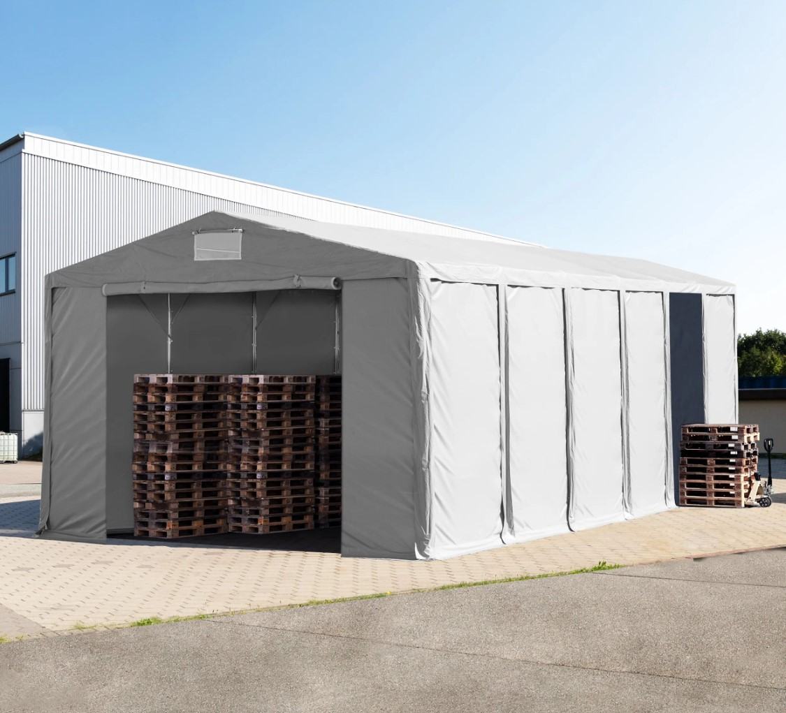 SKLADIŠČNI ŠOTOR PROF 8x12x5.4×4 PVC