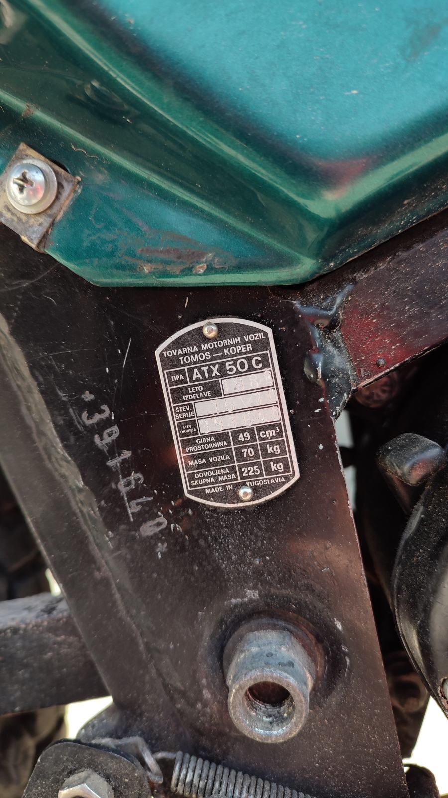 Tomos ATX 50 C 49 cm3, 1988 l.