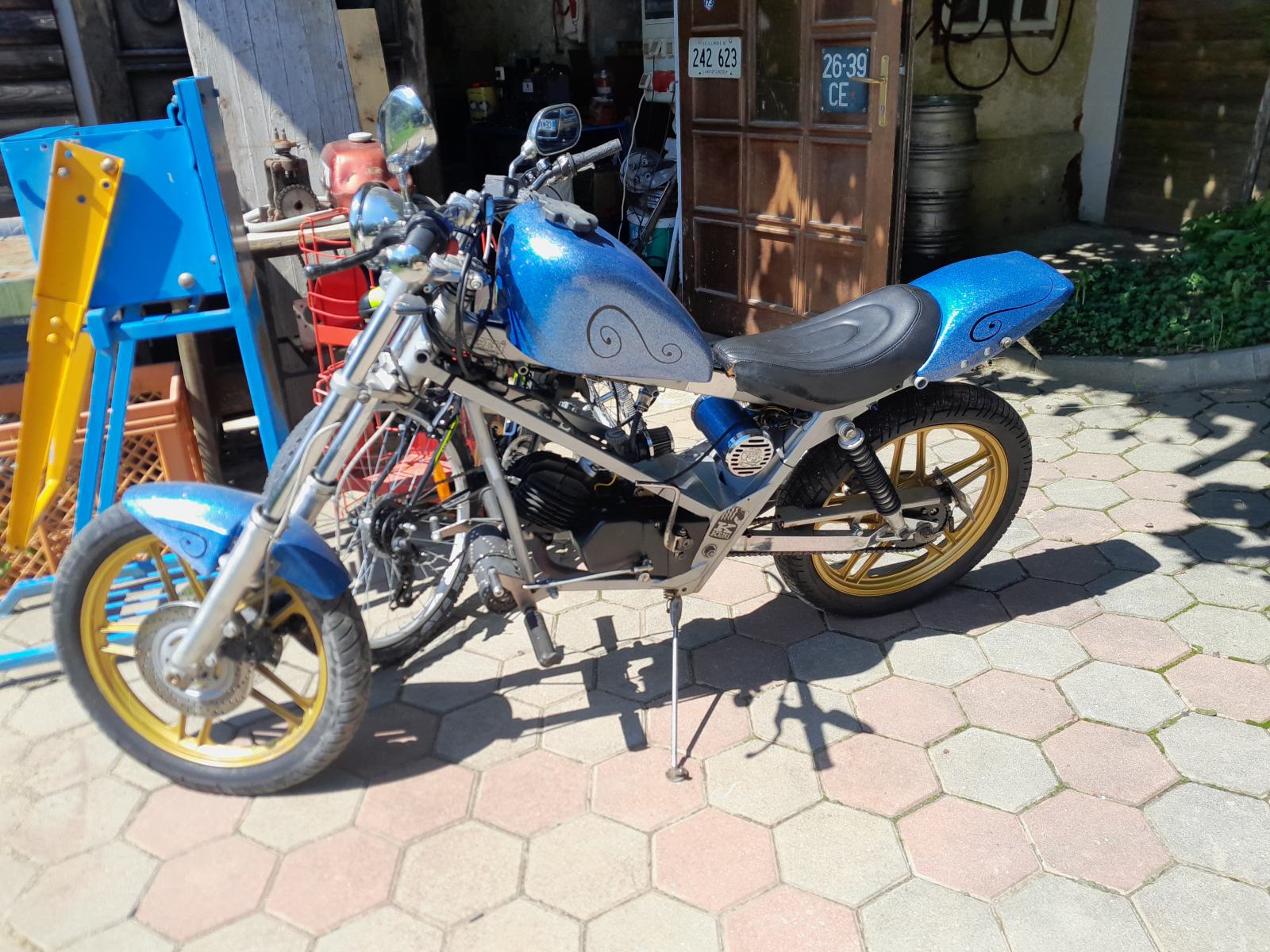 Tomos Atx bt 50 cm3 predelava choper, 1995 l.