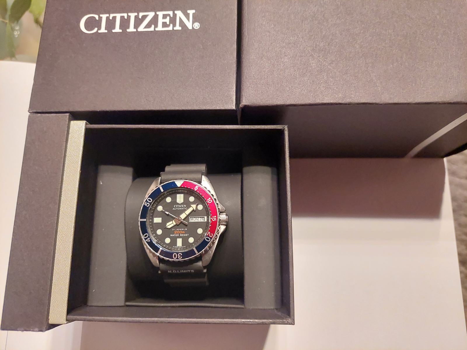 Citizen Promaster 21 Jewels Automatic Pepsi Diver