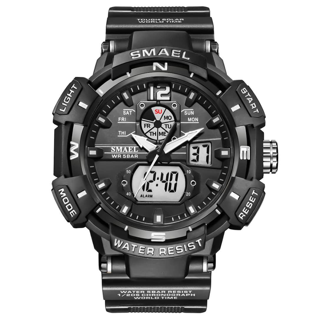 Moška ročna ura Smael S-shock GBT Evo Black