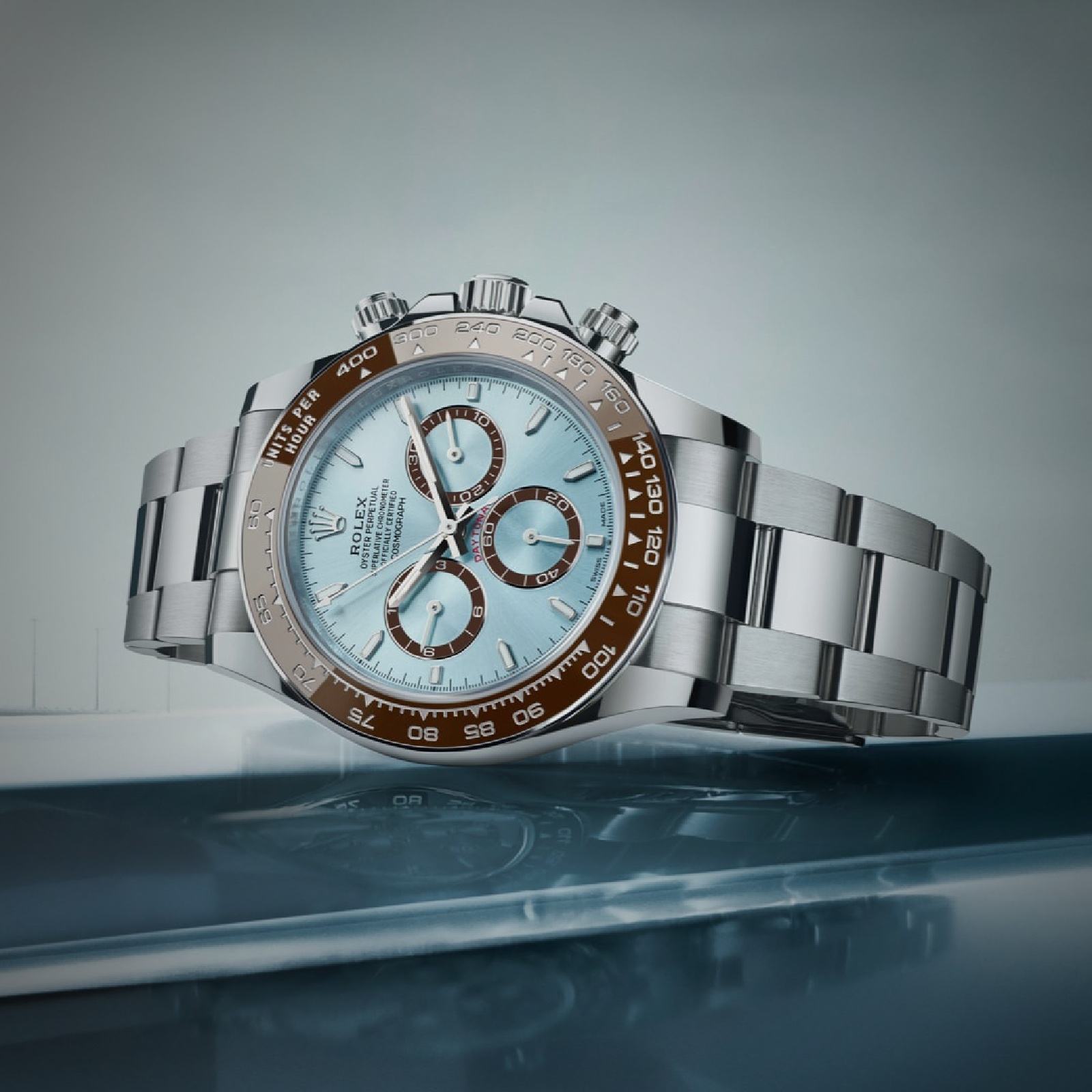 ROČNA URA ROLEX COSMOGRAPH DAYTONA PLATINUM ICE - AUTOMATIC