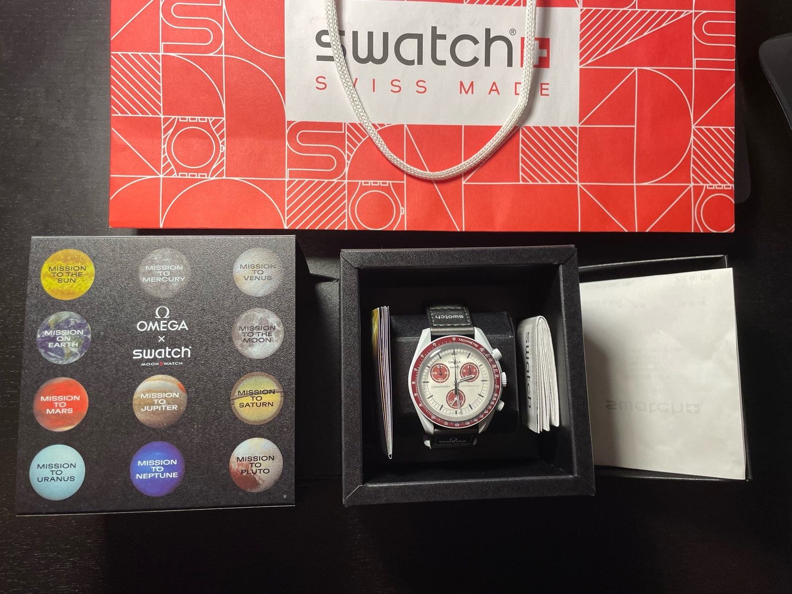 Swatch Moonswatch Mission To Pluto Swatch x Omega