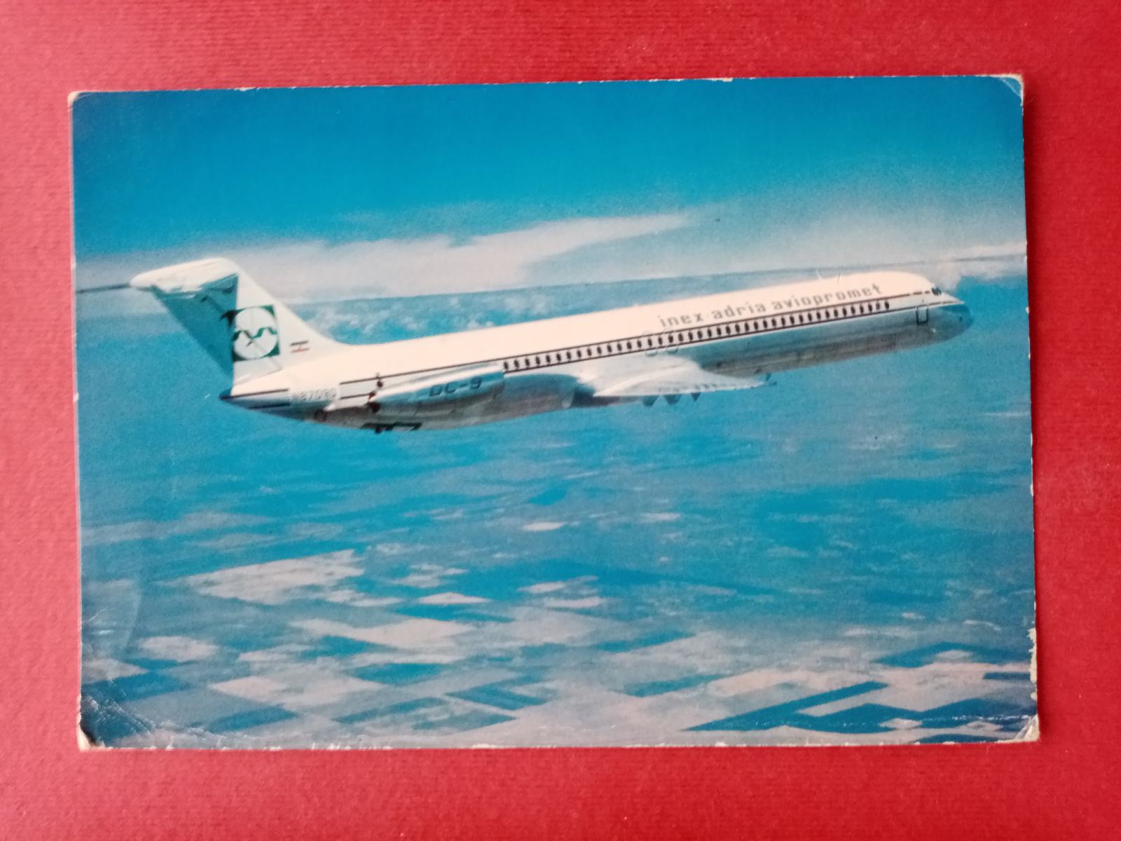 Inex Adria airways DC-9.Letalo.Mcdonnell Douglas