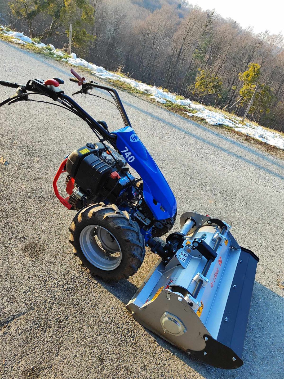 BCS 740 z dizelskim motorjem