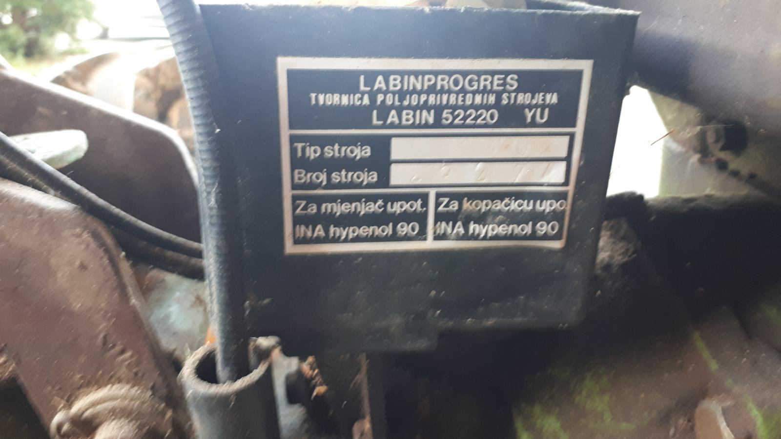 LABINPROGRES s prikolico in prilkjučki