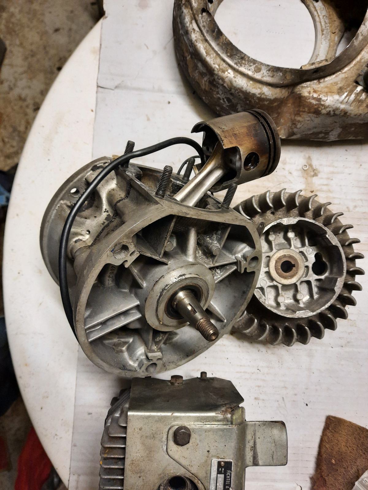Motor Sachs 90 ccm, model Stamo 96
