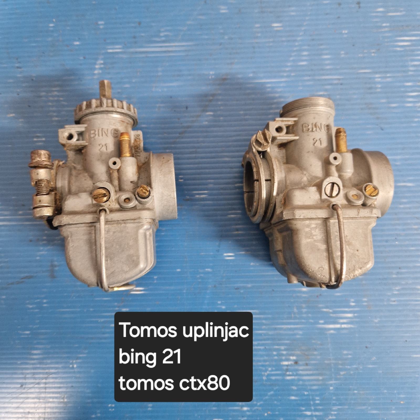 Tomos uplinjač bing 21 plus dodatno ohišje - ctx 80