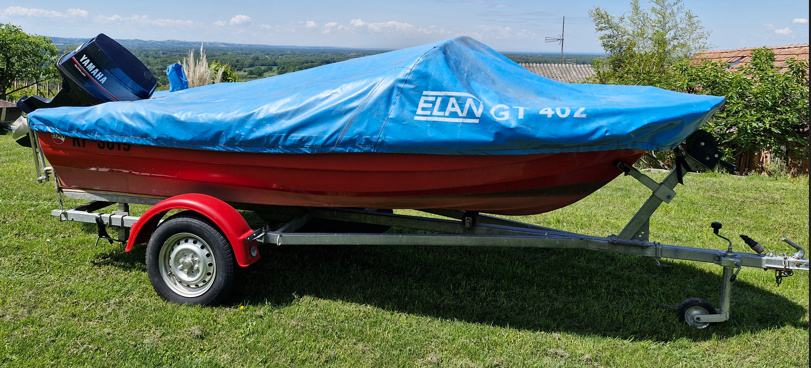 Elan GT-402 z motorjem in prikolico - komplet obnovljen