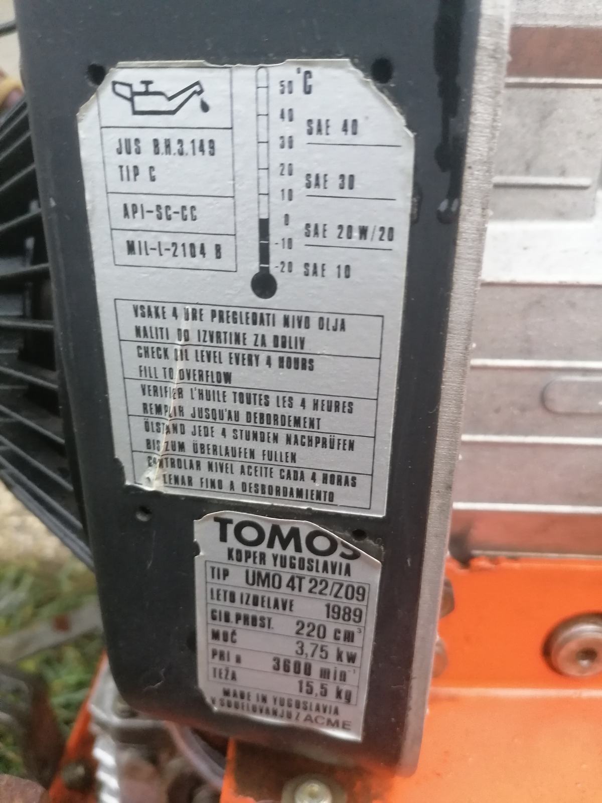 Tomos UMO 4T 22/ Z09