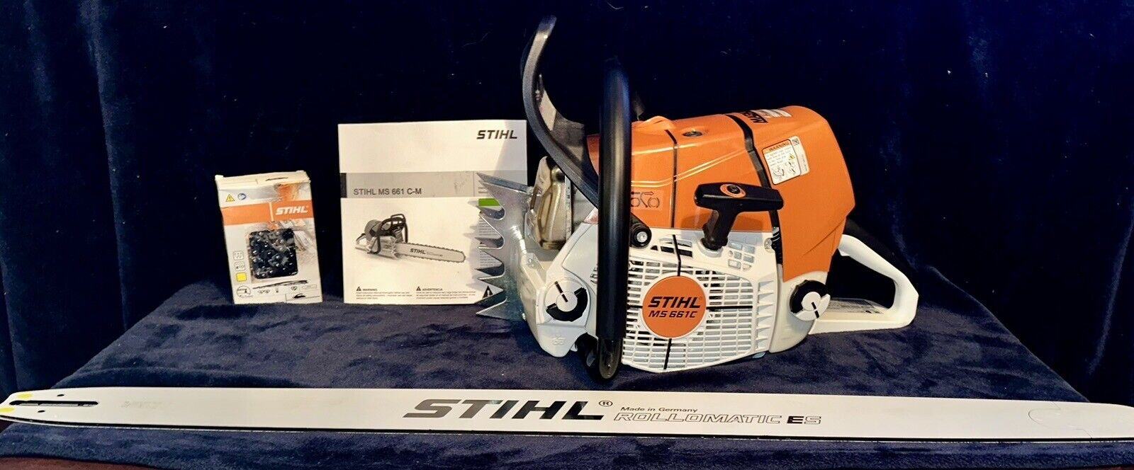 Nova motorna žaga Stihl MS661 C-M Magnum s 36-palčno palico