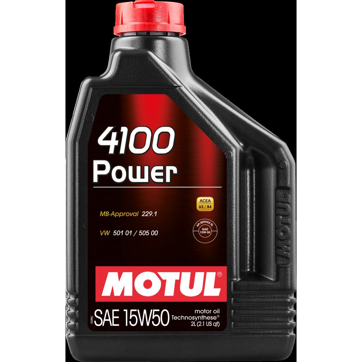 Motorno olje 3L Motul 4100 Power 15W50