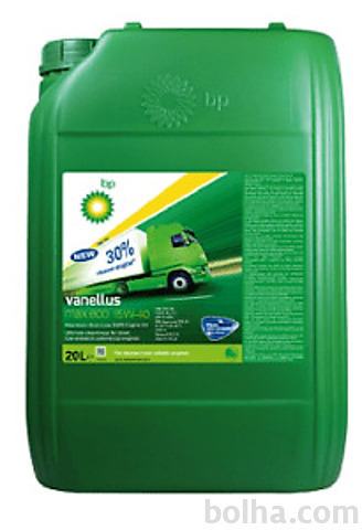 Motorno olje BP Vanellus Multi A 15W40 20L