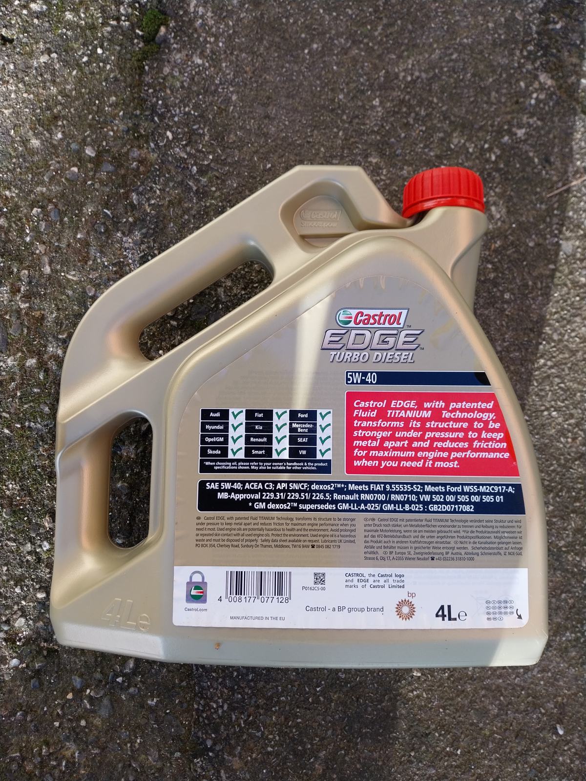 OLJE CASTROL EDGE 5W-40