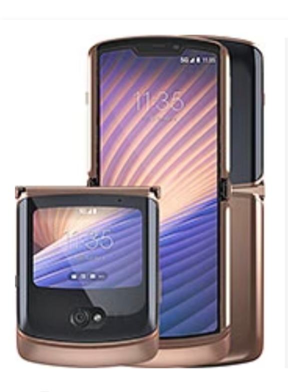 Motorola razr 5g gold