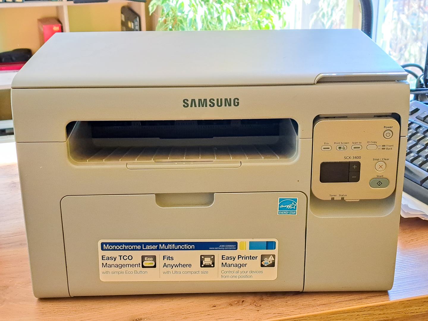 Multifunkcijski laserski tiskalnik Samsung SCX-3400 (slab)