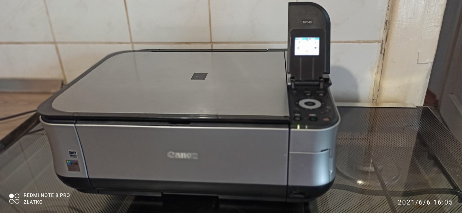 Multifunkcijski tiskalnik Canon PIXMA MP540 + NOVE KARTUŠE
