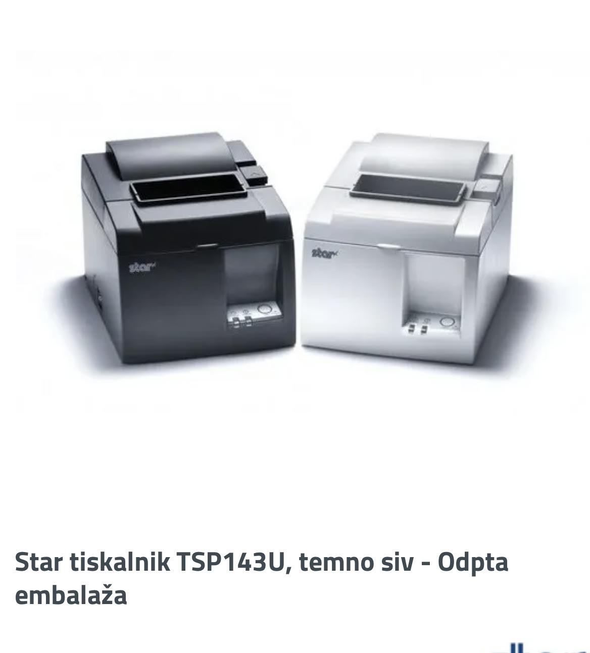 Tiskalnik - Star Tiskalnik TSP143U, temno siv