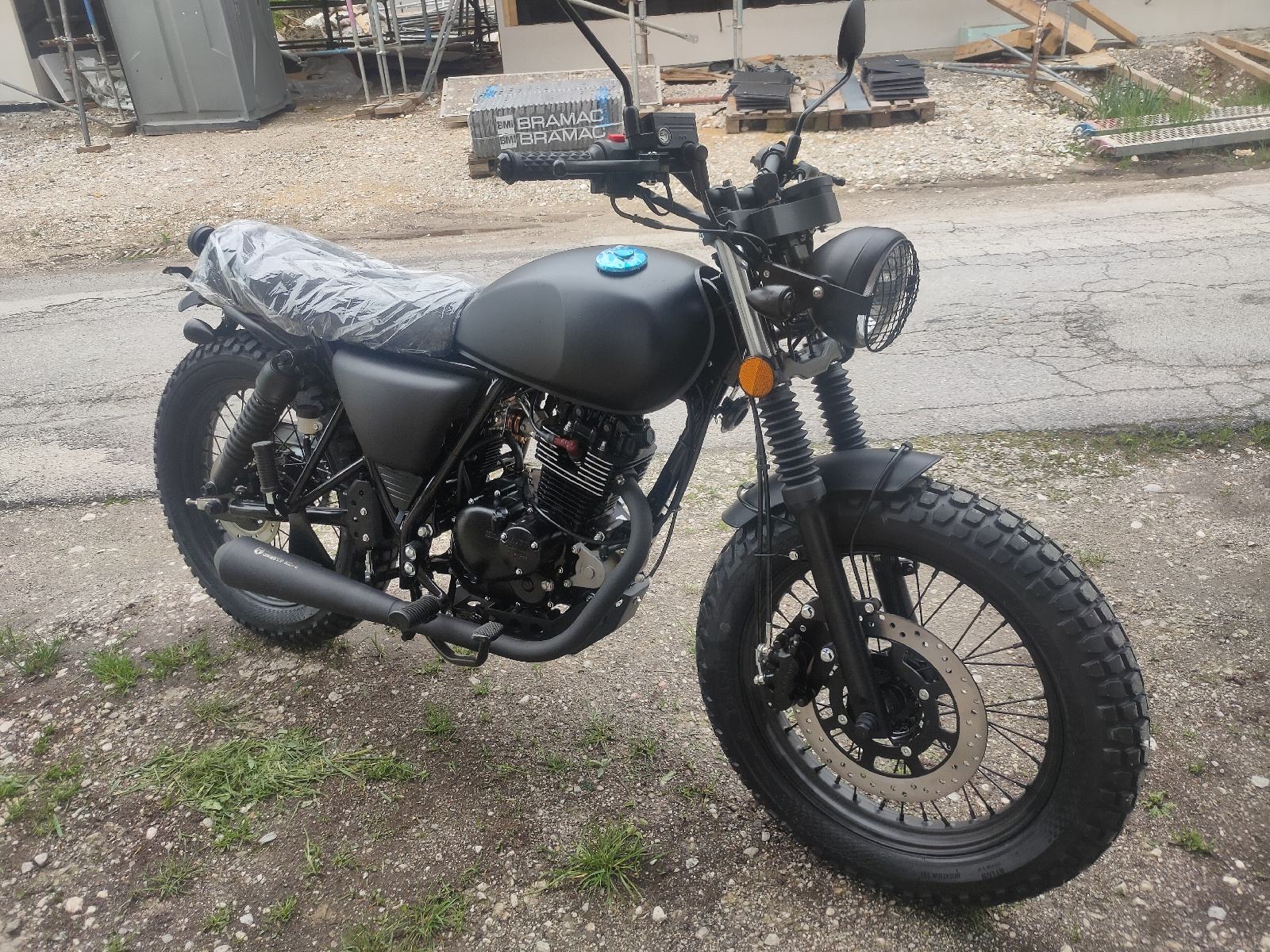 Moto Guzzi mutt fat sabbath 125 cm3, 2022 l.