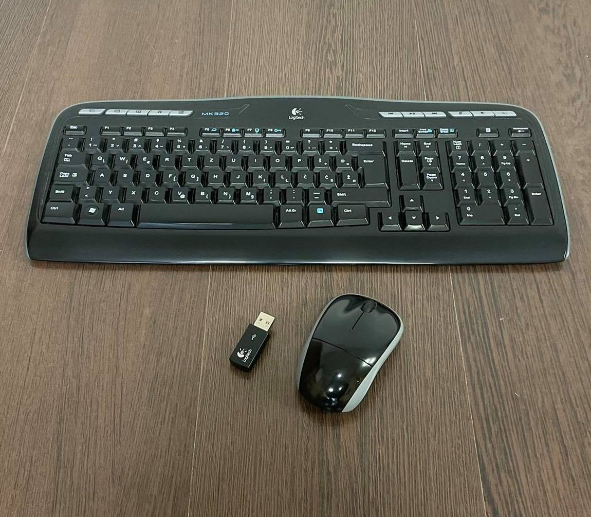 LOGITECH KOMPLET | TIPKOVNICA - MIŠKA