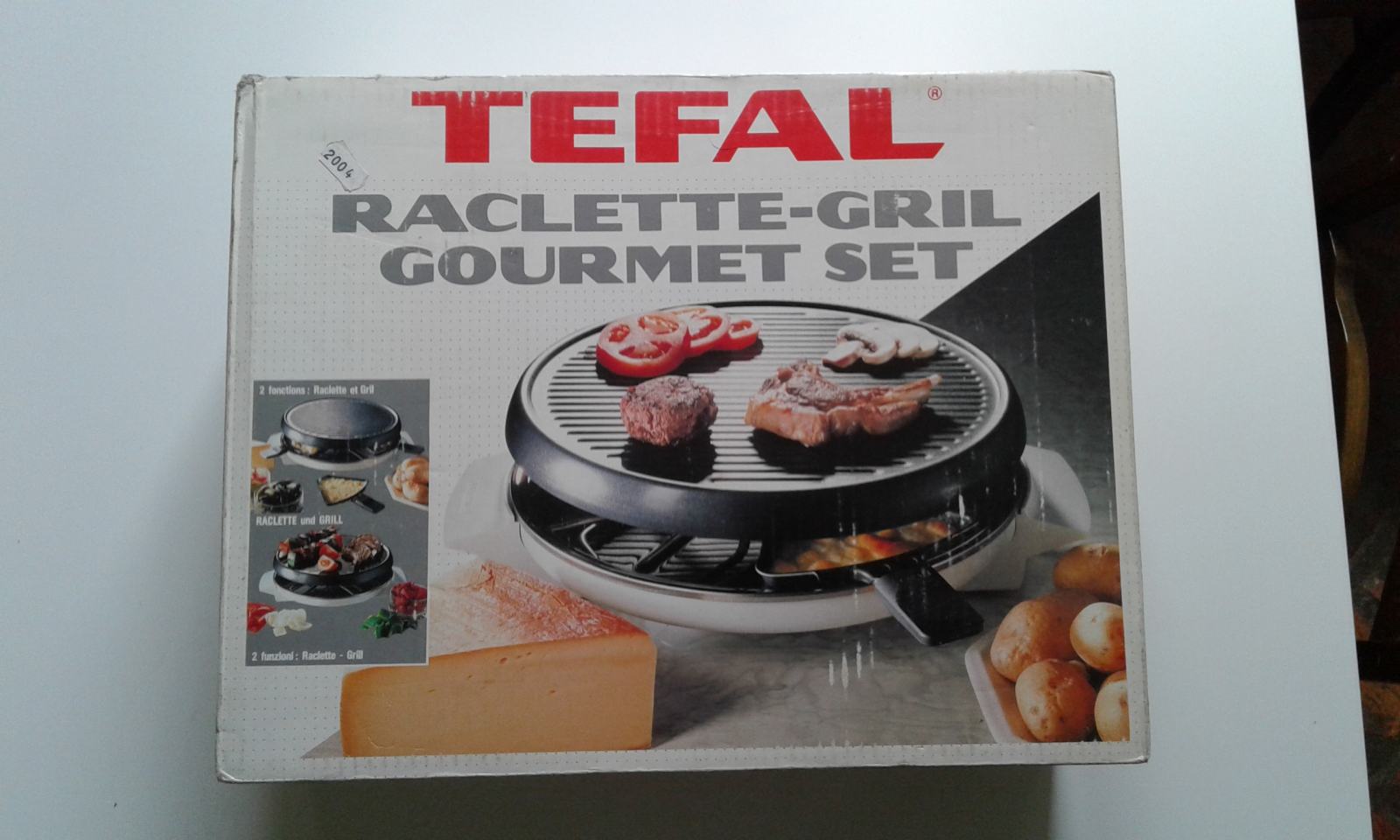 Tefal Raclette grill žar za 6 oseb, ugodno