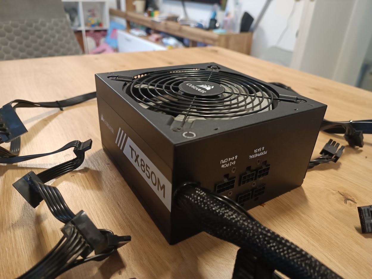 Corsair TX850M 850W Modular - Garancija do 2025