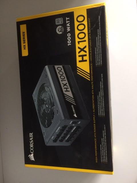 napajalnik Corsair hx1000 in rm 850x