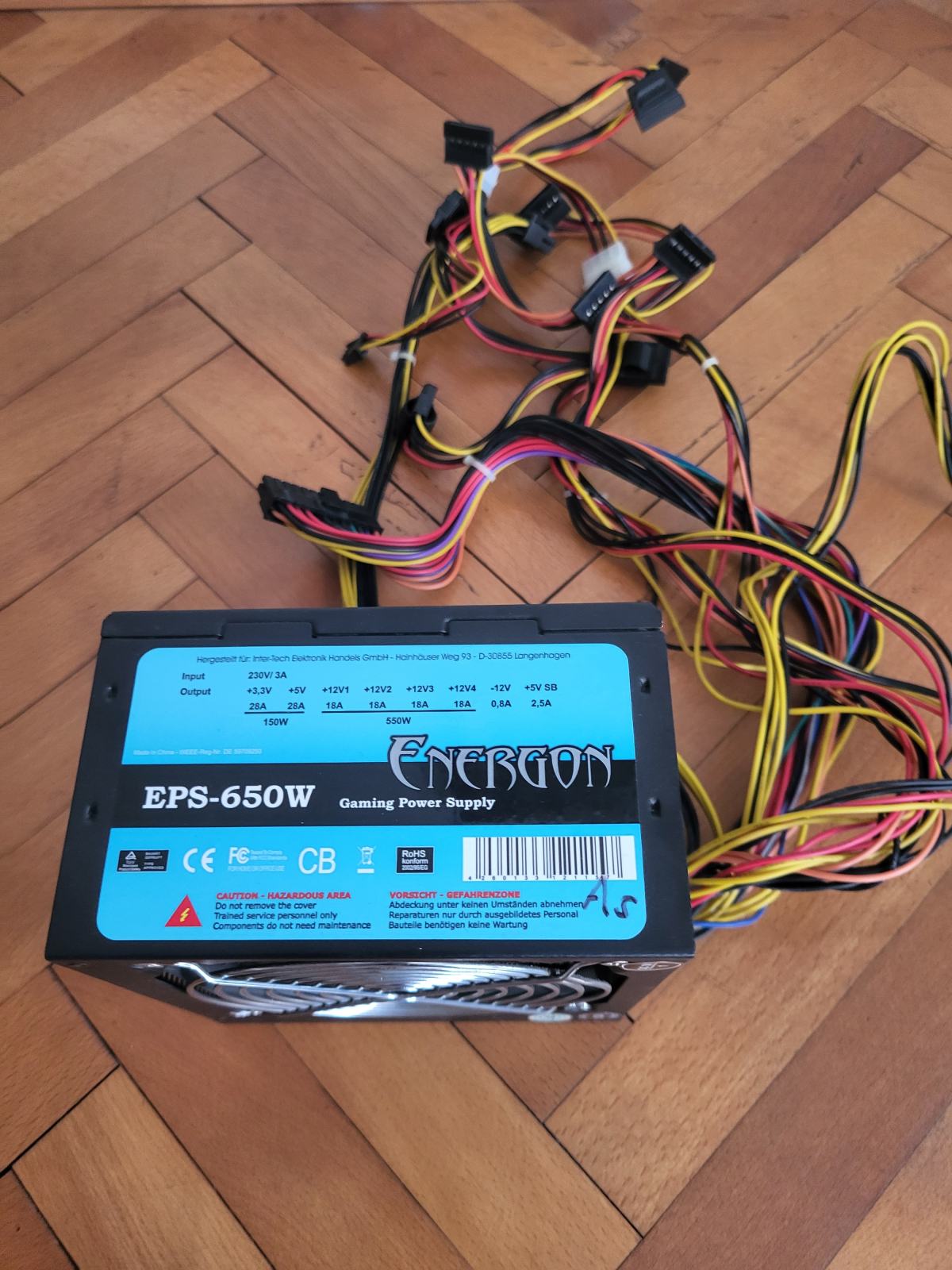 Napajalnik Energon EPS-650W