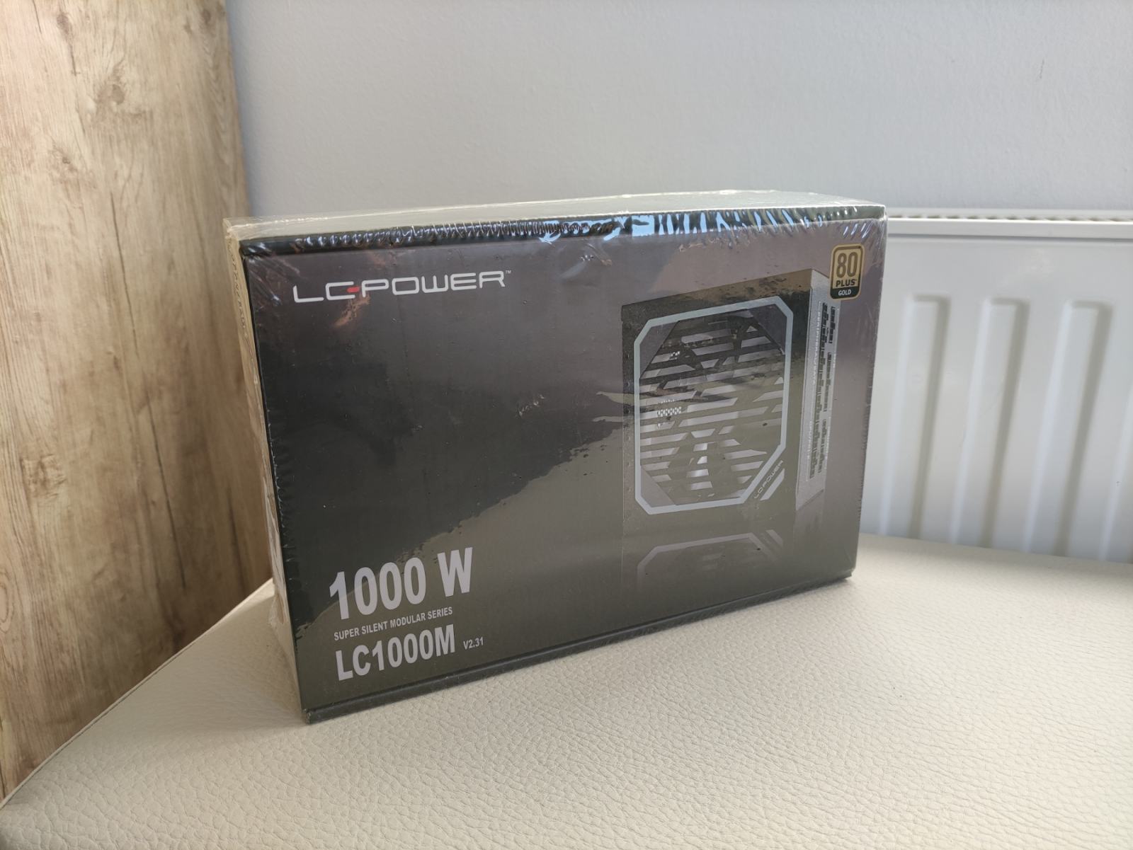 Napajalnik LC Power LC1000M 1000 W, Full Modular Gold, 8xPCI-e, nov
